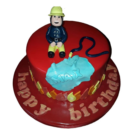 Order Online Fireman Cake | Kanpur Gifts