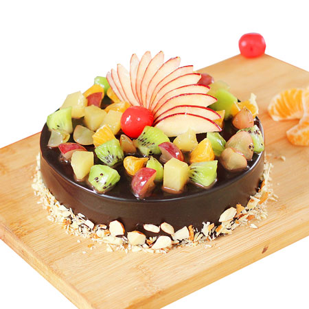 Order Premium Choco Fruit Best Quality Cake Online Kanpur